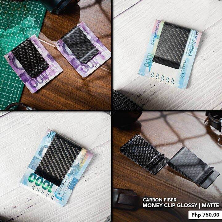 Authentic Carbon Fiber Money Clip | Lazada PH