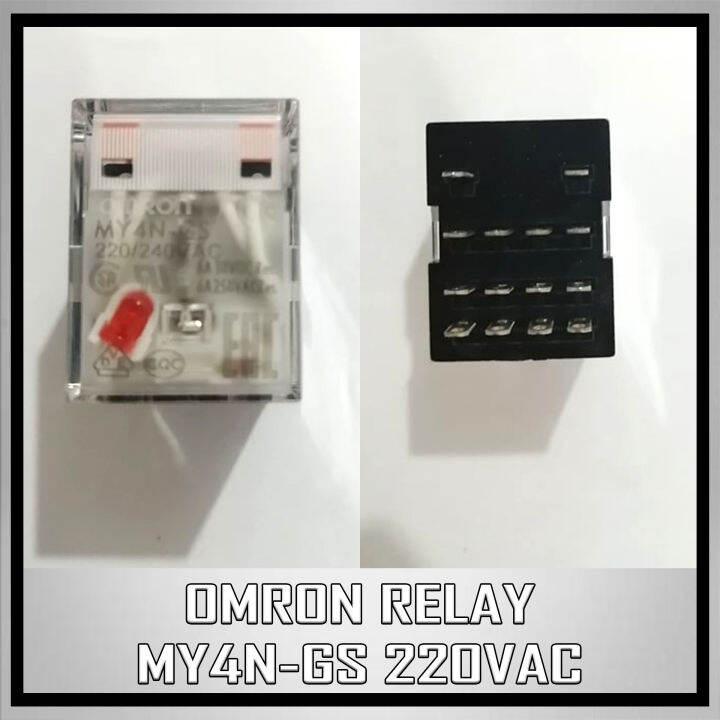 MY4N MY2N LY2N LY3N RELAY 24VDC / 220VAC PYF14A SOCKET (CONTROL A OEM ...