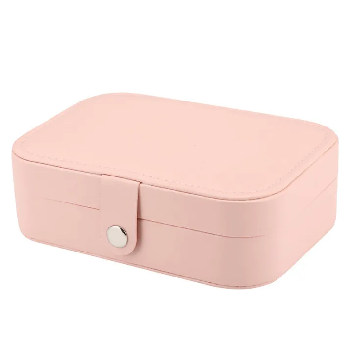 Mga hikaw Mga Hikaw Paglalakbay Koreano Alahas Bag Portable Alahas Box ...