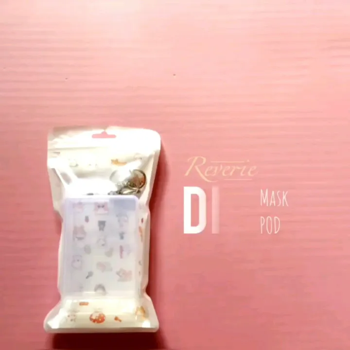 KOTAK SIMPAN MASKER / DIY MASK POD / MASKER CASE ANTI DEBU | Lazada ...