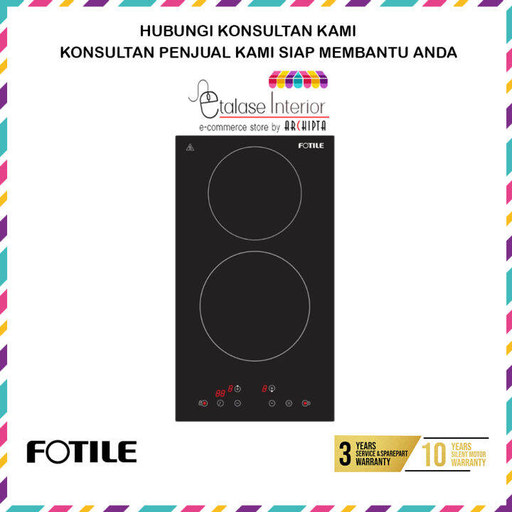 Fotile - High Performa Kompor Listrik Induksi 2 Tungku EIG30205 | Lazada Indonesia