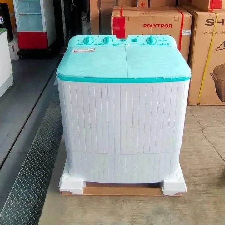 Mesin Cuci Polytron 2 Tabung 10 Kg TWIN TUB PWM-1076 | Lazada Indonesia