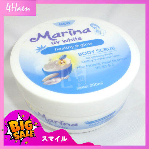 Marina Body Scrub Healthy Glow 200 ml - Lulur Marina | Lazada Indonesia