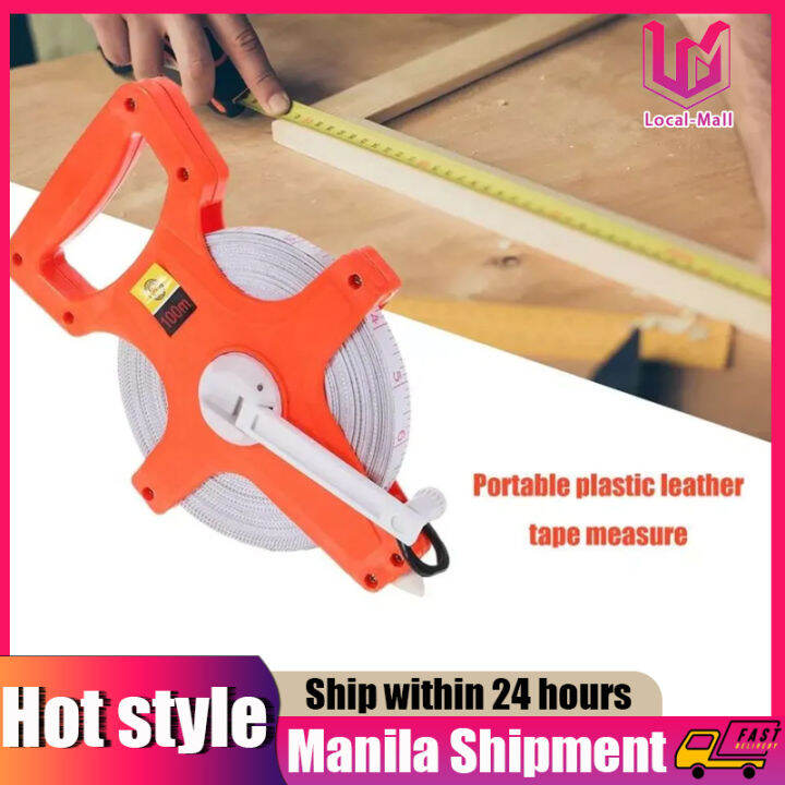 【Original + 24 hours delivery】V-KING 100M Tape Measure Fiber Glass High ...