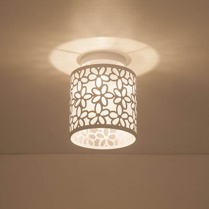 TMALL High Quality Cylinder Shape LED Ceiling Lights Floral Patter Lamp ...