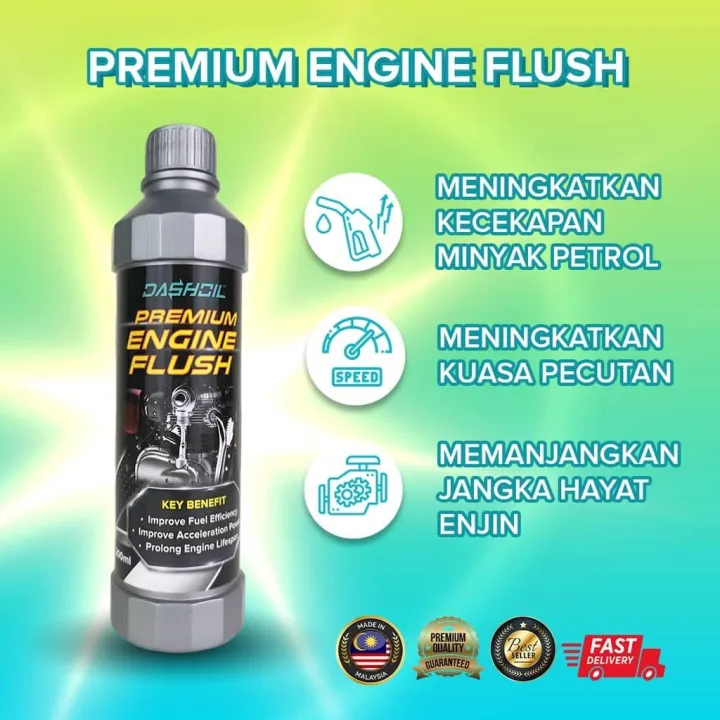 DASH OIL PREMIUM ENGINE FLUSH 200ML | Lazada