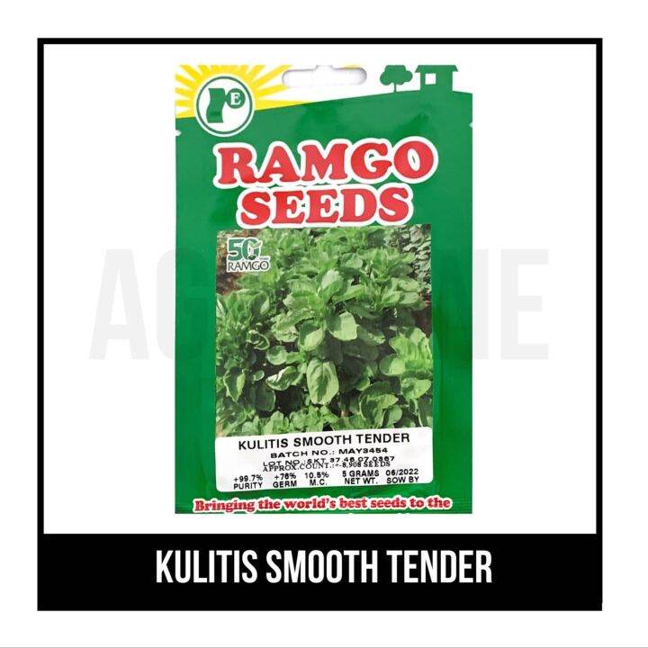 Ramgo Seeds Kulitis Smooth Tender | Lazada PH
