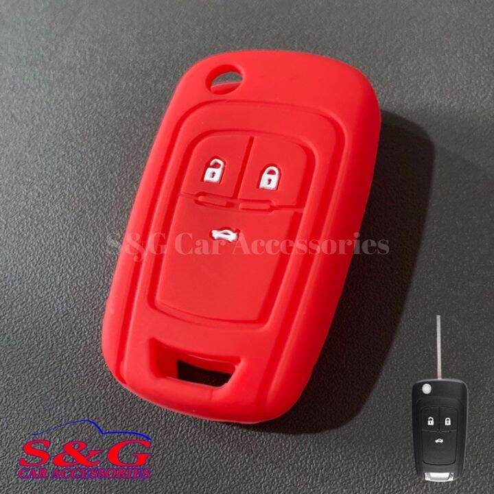 Silicone Flip Key Cover for Chevrolet Captiva / Cruze / Trailblazer ...