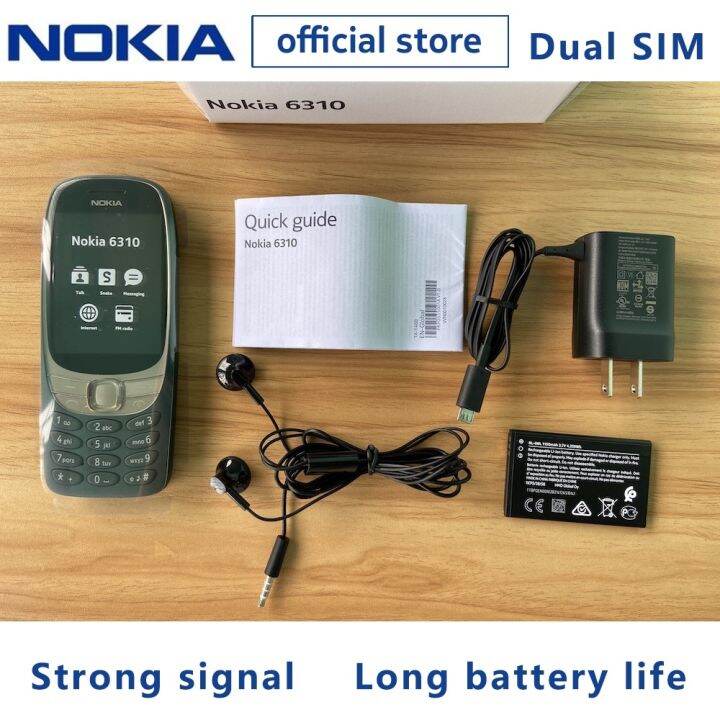new makesscs keypad cellphone ORIGINAL NOKIA 6310 Keypad Phone Dual SIM ...