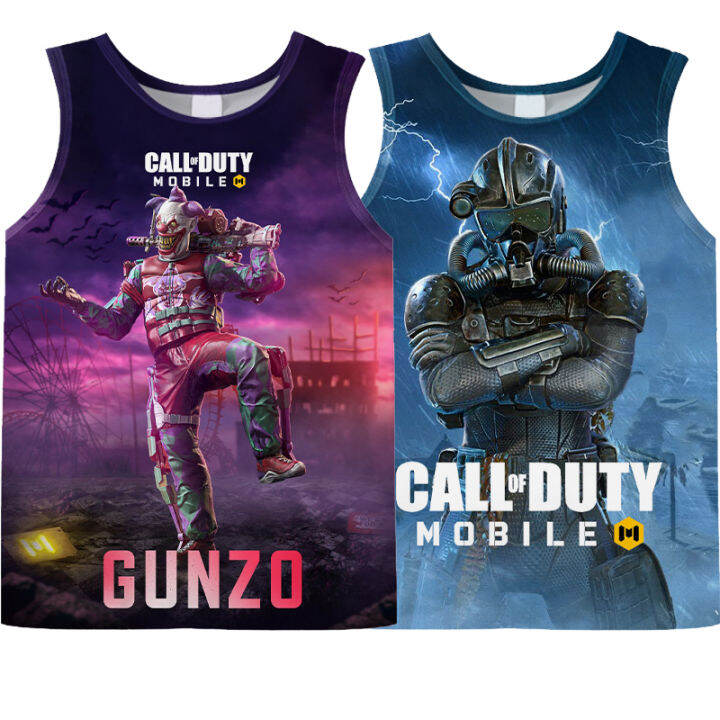 Call of Duty Kids Sleeveless T-shirt 3D Graphic Printing Boy Tank Tees ...