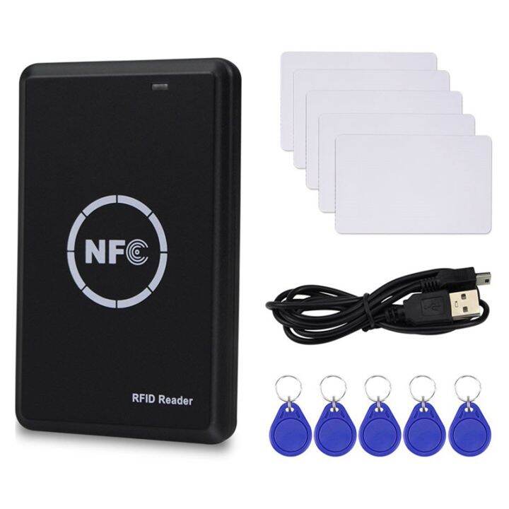 Rfid Nfc Copier Duplicator 125khz Key Fob Smart Card Reader Writer 1356mhz Encrypted Programmer 