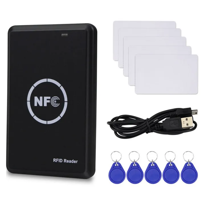 RFID NFC Copier Duplicator 125KHz Key Fob Smart Card Reader Writer 13 ...