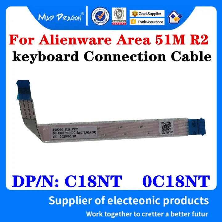 New Original C18NT 0C18NT NBX0002LH00 FDQ70 For Dell Alienware 51m R2 ...