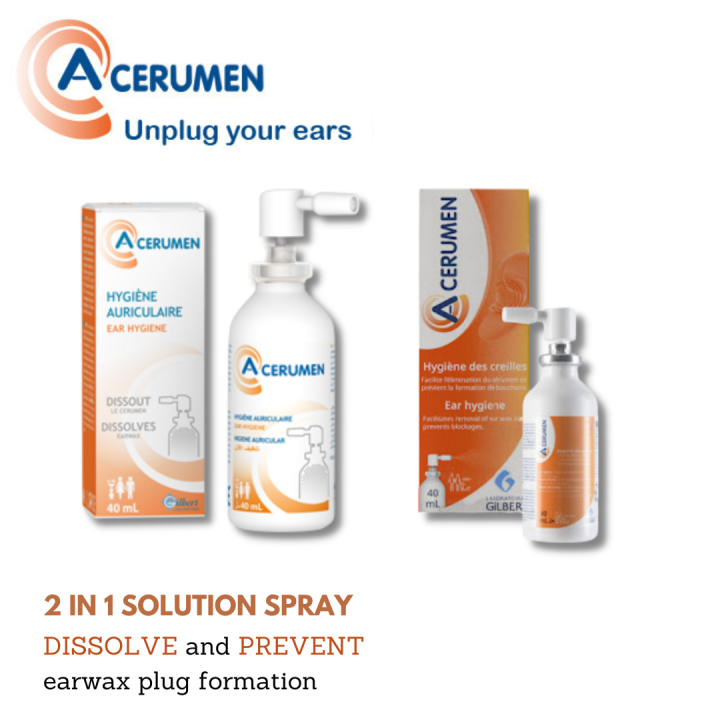 A-CERUMEN Ear Spray 40ml | Lazada