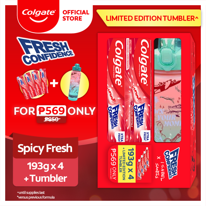 Colgate Fresh Confidence Limited Edition Own Your Moment Toothpaste ...