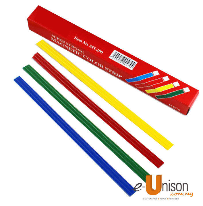 Magnetic Colour Strip/Bar (12pcs) | Lazada