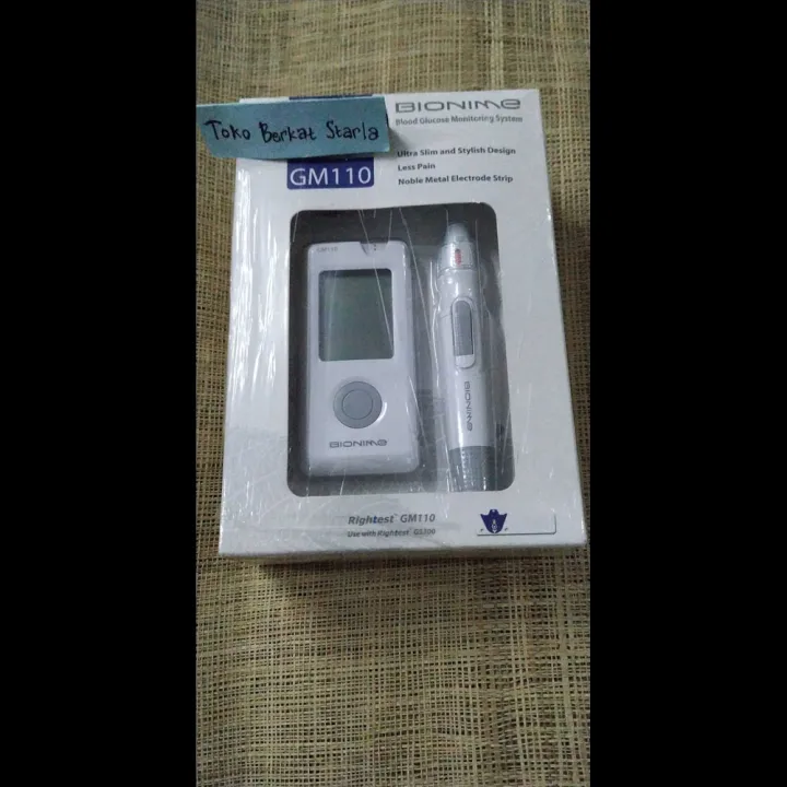 BIONIME BLOOD GLUCOSE MONITORING SYSTEM GM110 | Lazada Indonesia