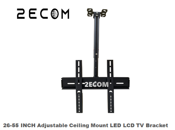 26-55 INCH Adjustable Ceiling Mount LED LCD TV Bracket | Lazada
