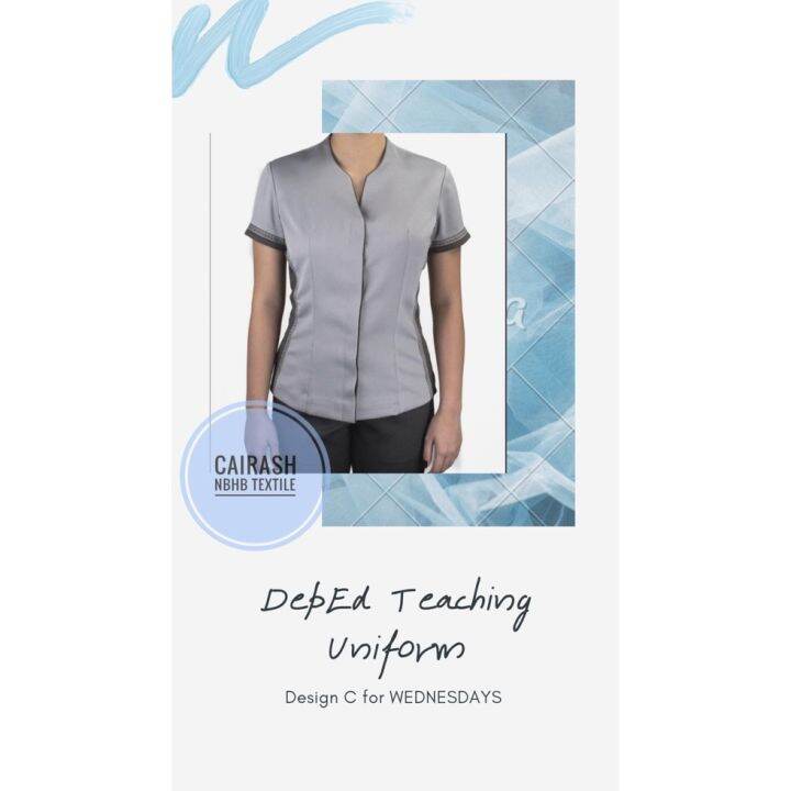 New National School Teacher Uniform For Female High Quality Fabric ...