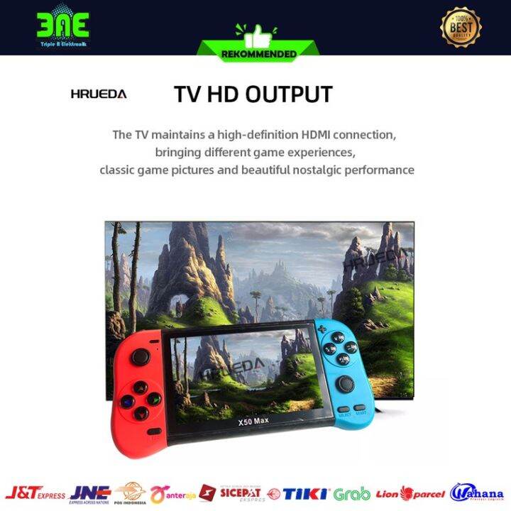 Gameboy X50 MAX HDMI Handlhed Console Portable PVP P2P PSP Retro Game ...