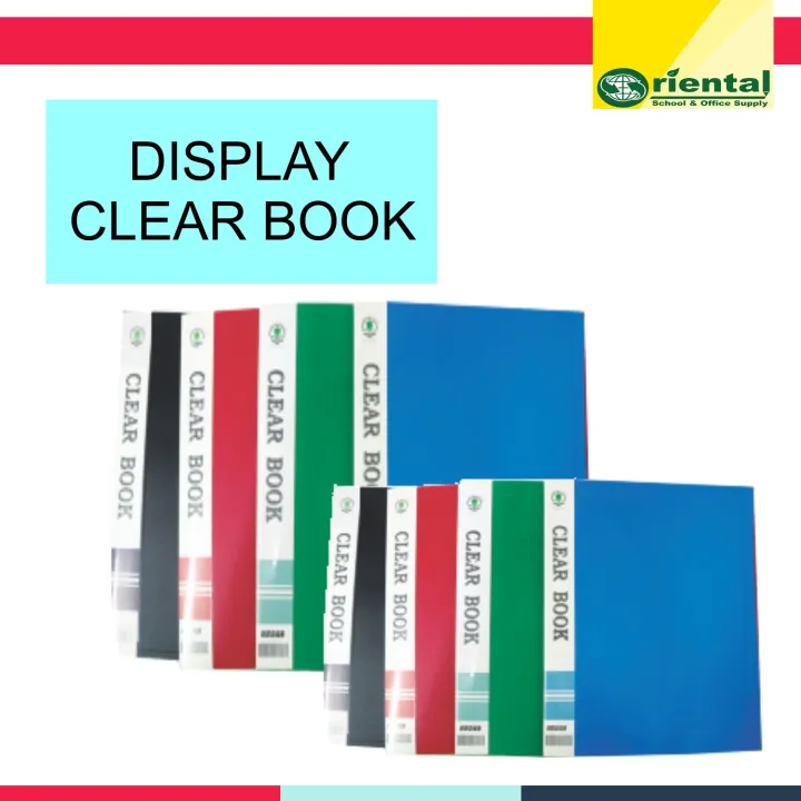 Display Clear Book - Non-refillable Clear Book with different number of ...