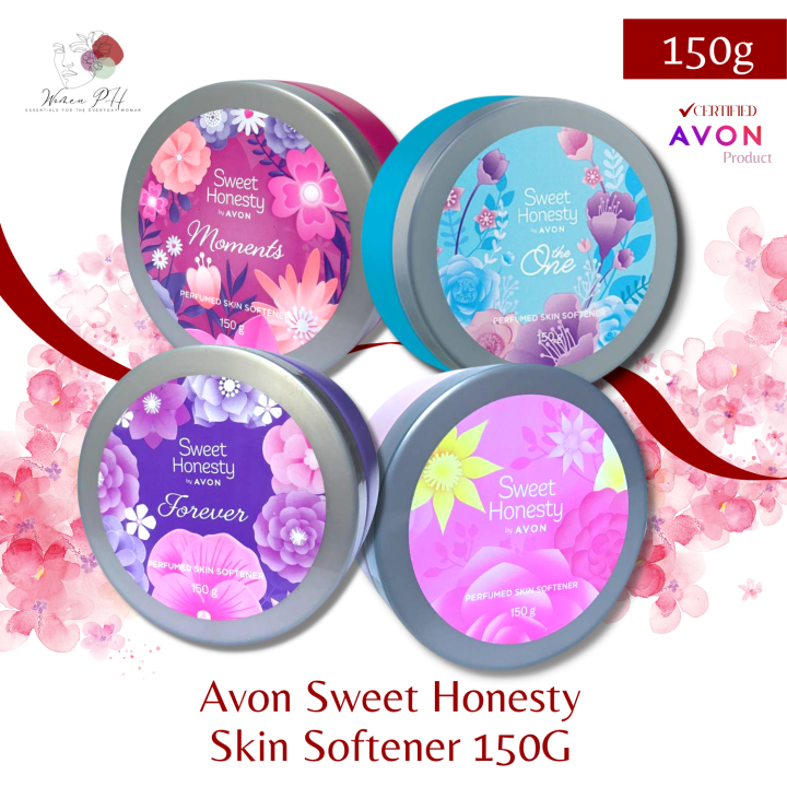 Avon Skin Softener 150g, Sweet Honesty Classic, Sweet Honesty The One ...