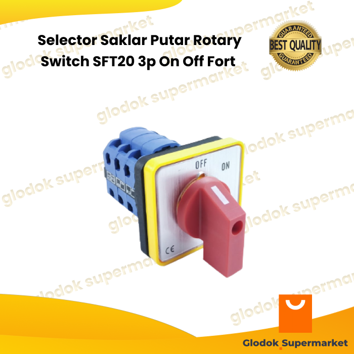 Selector Saklar Putar Rotary Switch SFT20 3p On Off Fort | Lazada Indonesia