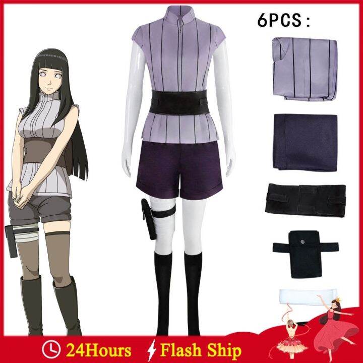 Hyuga Hinata Cosplay Costume For Adult Women Naruto Hinata Hyuga
