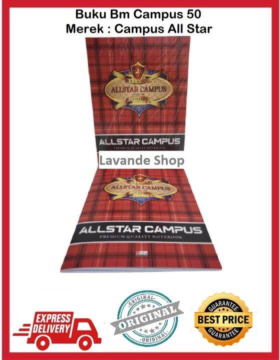 BUKU TULIS BM CAMPUS BOXY 50 LEMBAR | Lazada Indonesia