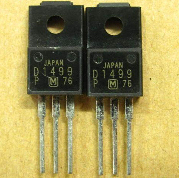 TO-220F NPN 2SD1499 D1499 10ชิ้นของแท้ใหม่ลดราคา | Lazada.co.th