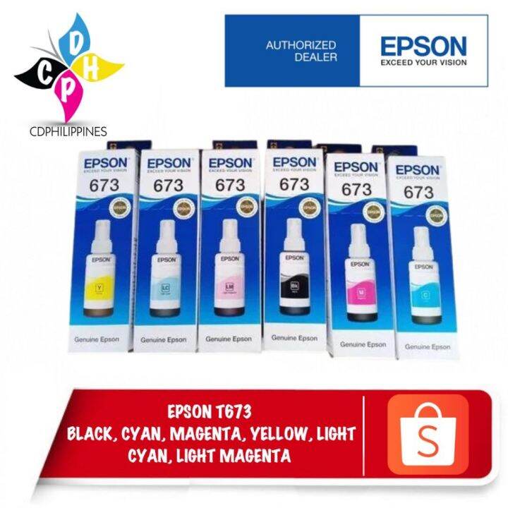 Epson T673 70ml Original Ink | Lazada PH