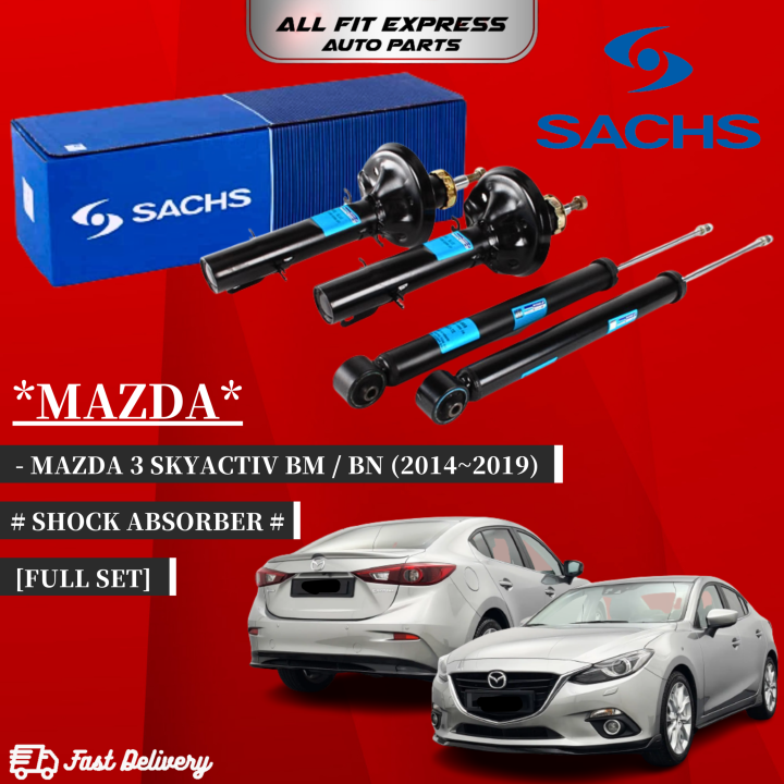 SACHS MAZDA 3 SKYACTIVE BM / BN (2014~2019) SHOCK ABSORBER FRONT (DEPAN ...