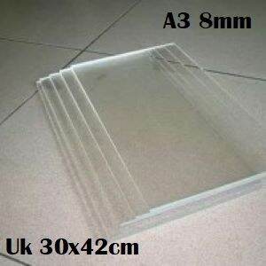 Akrilik Lembaran 8mm Bening Ukuran A3 | Lazada Indonesia