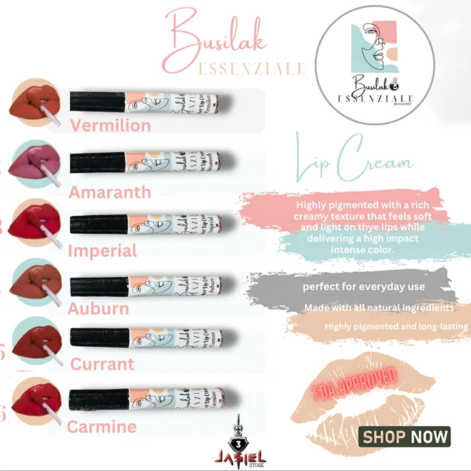 Lip Cream by Busilak Essenziale | Lazada PH