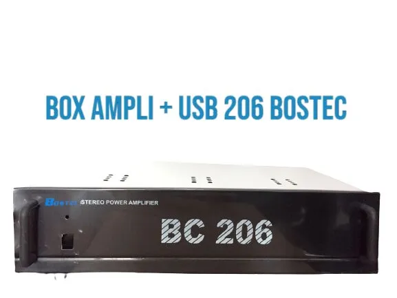 BOX AMPLIFIER + USB BC-206 BOSTEC | Lazada Indonesia