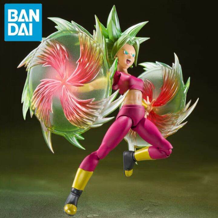 Bandai Original Shfiguarts Dragon Ball Kefla Action Figure Super Saiyan ...