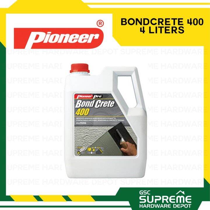 Pioneer Bondcrete 400 4 Liters | Lazada PH