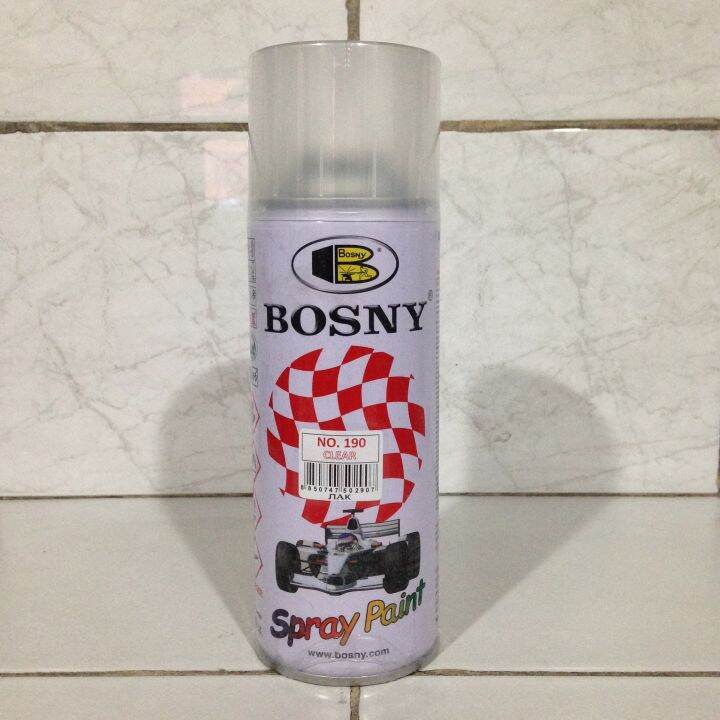 Bosny Clear Spray Paint 300g 1pc. | Lazada PH