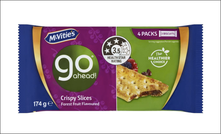 Mcvities Healthier Choice Go Ahead Biscuits Forest Fruits 4 Pack 174g ...