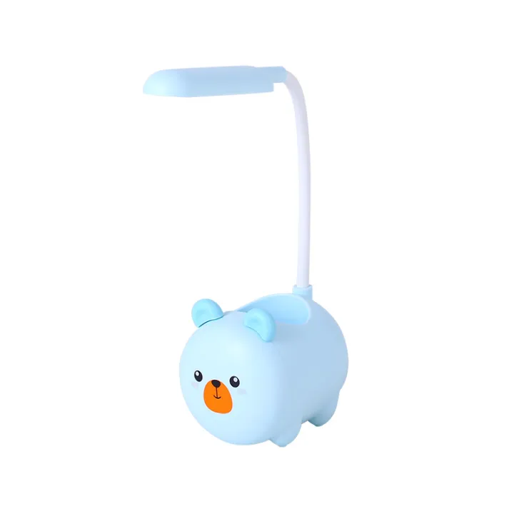 LED Desk Table Light Rotating 360 USB Rechargeable Light Lamp | Lazada PH