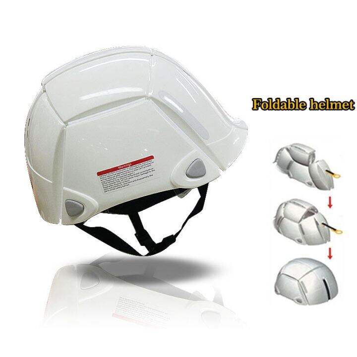 S88 New Foldable Helmet Portable Safety-Helmets Working Cap Outdoor ...