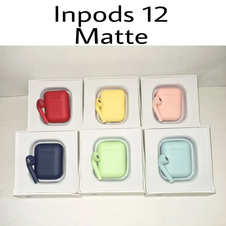 WIRELESS BLUETOOTH EARPHONE INPODS 12 ( EARBUDS ) | Lazada PH