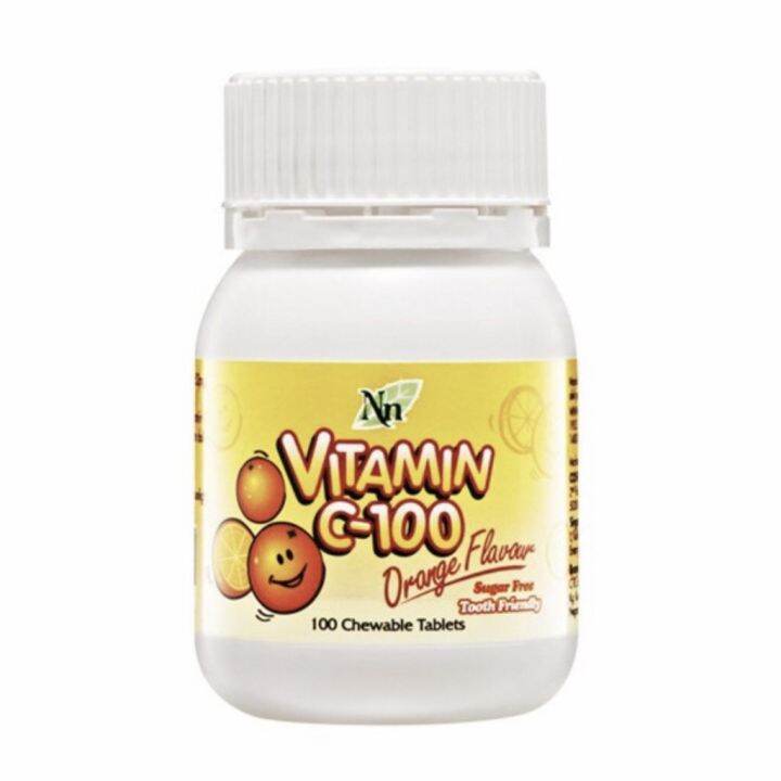 Cosway Nn Vitamin C-100 Orange Flavour 100 chewable tablets | Lazada