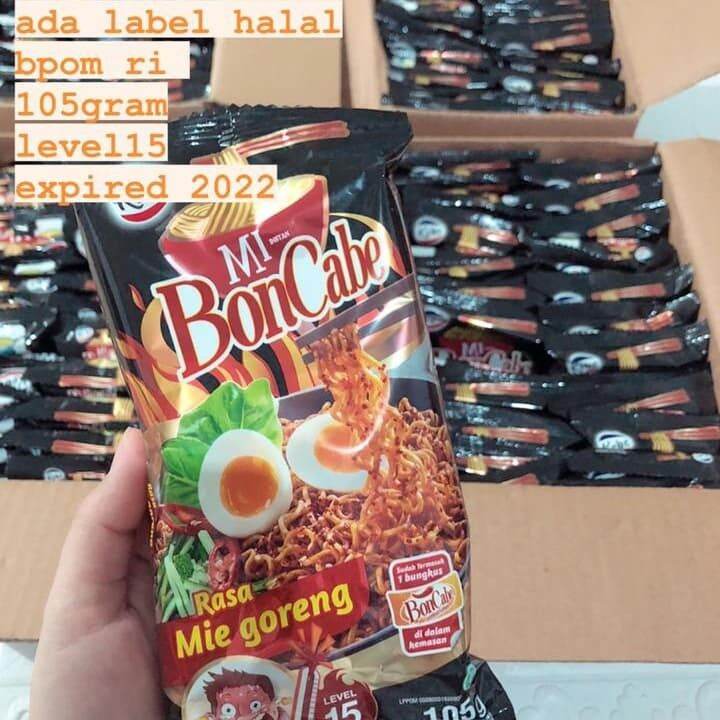Mie Bon Cabe level 15 100% halal | Lazada Indonesia