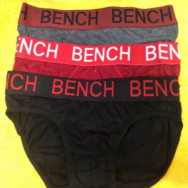 COD Bench Outside Garter Brief Assorted Color 3 in 1 Box | Lazada PH