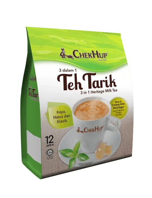 Chek Hup Teh Tarik 3 in 1 Malaysian Tea 40g x 12 Sachets | Lazada PH