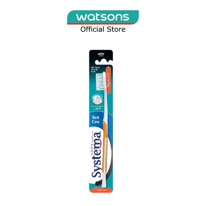 SYSTEMA Gum Care Toothbrush Regular Soft 1S | Lazada Singapore