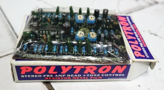 RAKITAN KIT POLYTRON STREO PRE AMP HEAD+TONE CONTROL RESISTOR METAL BEST SELLER | Lazada Indonesia