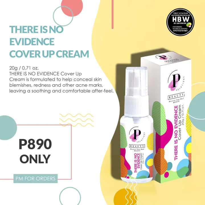 P SOLUTIONS THERE IS NO EVIDENCE Cover Up Cream | Lazada PH