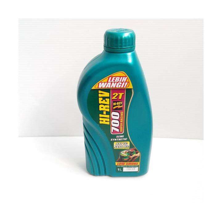 2T • HI-REV 700 (2T) SEMI-SYNTHETHIC ENGINE OIL | Lazada